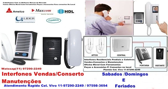 Interfones conserto - Classificados Brasil